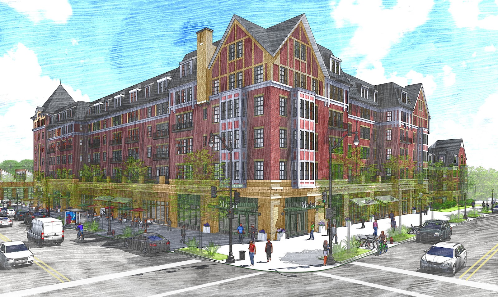 Monroe Street Market Opens Up New Everton Apartments
