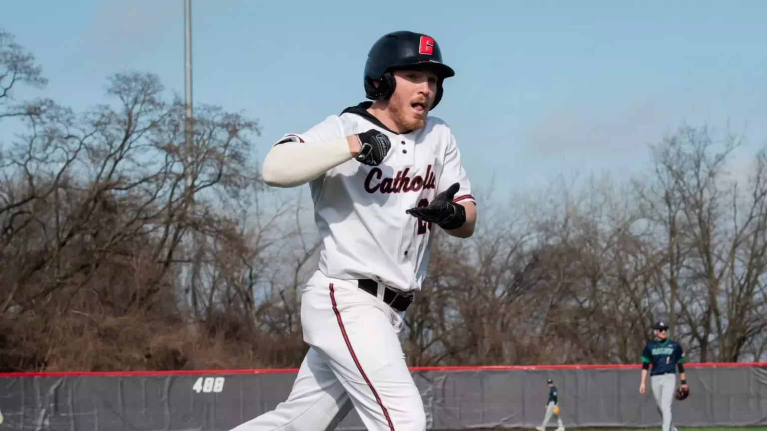 CUA Baseball Sinks Coast Guard in Series Win